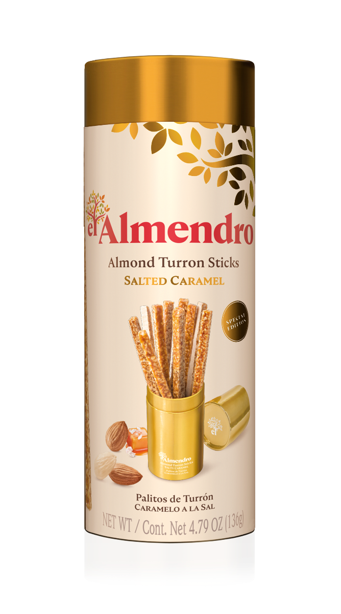 Salted Caramel Turron Sticks 136g x 10 | UK Confectionery Distributor ...