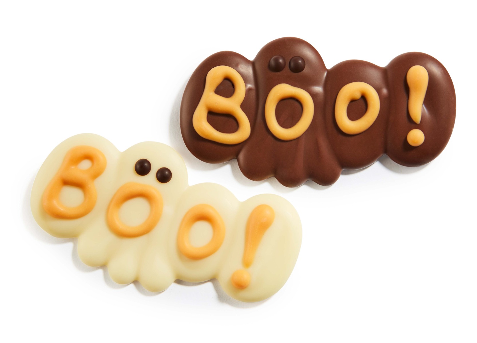 Boo ! Milk and White Chocolate Characters x 1.4Kg ( +/- 70pc) DATED 28. ...